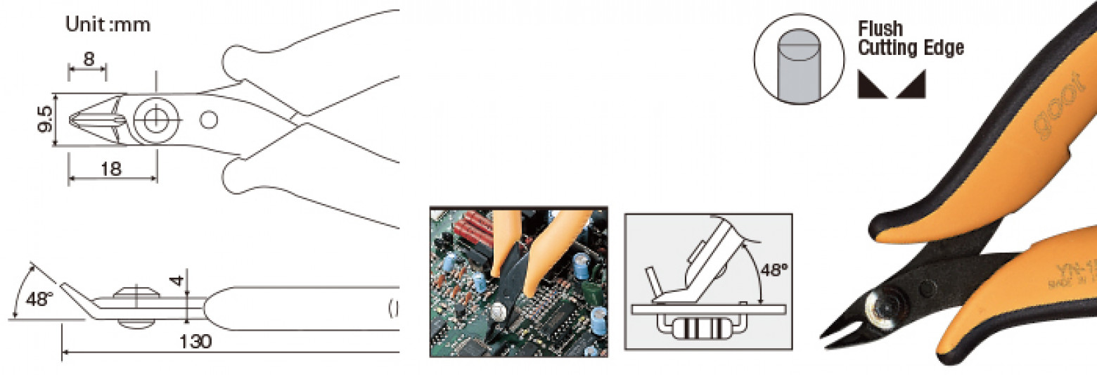 PRECISION NIPPERS｜Precision Nippers｜Hand Tools｜Products｜TAIYO ELECTRIC ...