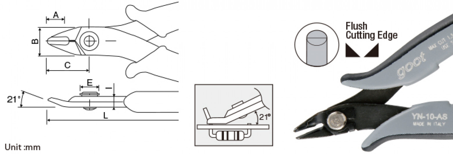 PRECISION NIPPERS｜Precision Nippers｜Hand Tools｜Products｜TAIYO ELECTRIC ...