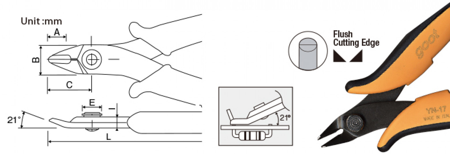 PRECISION NIPPERS｜Precision Nippers｜Hand Tools｜Products｜TAIYO ELECTRIC ...