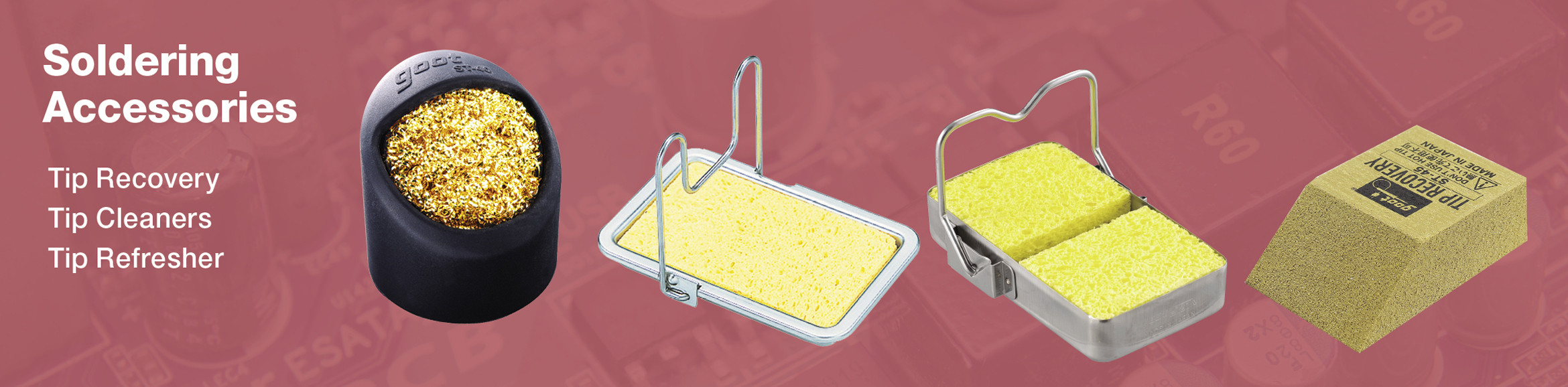 Tip Cleaners｜Soldering Accessories｜Products｜TAIYO ELECTRIC IND. CO., LTD.